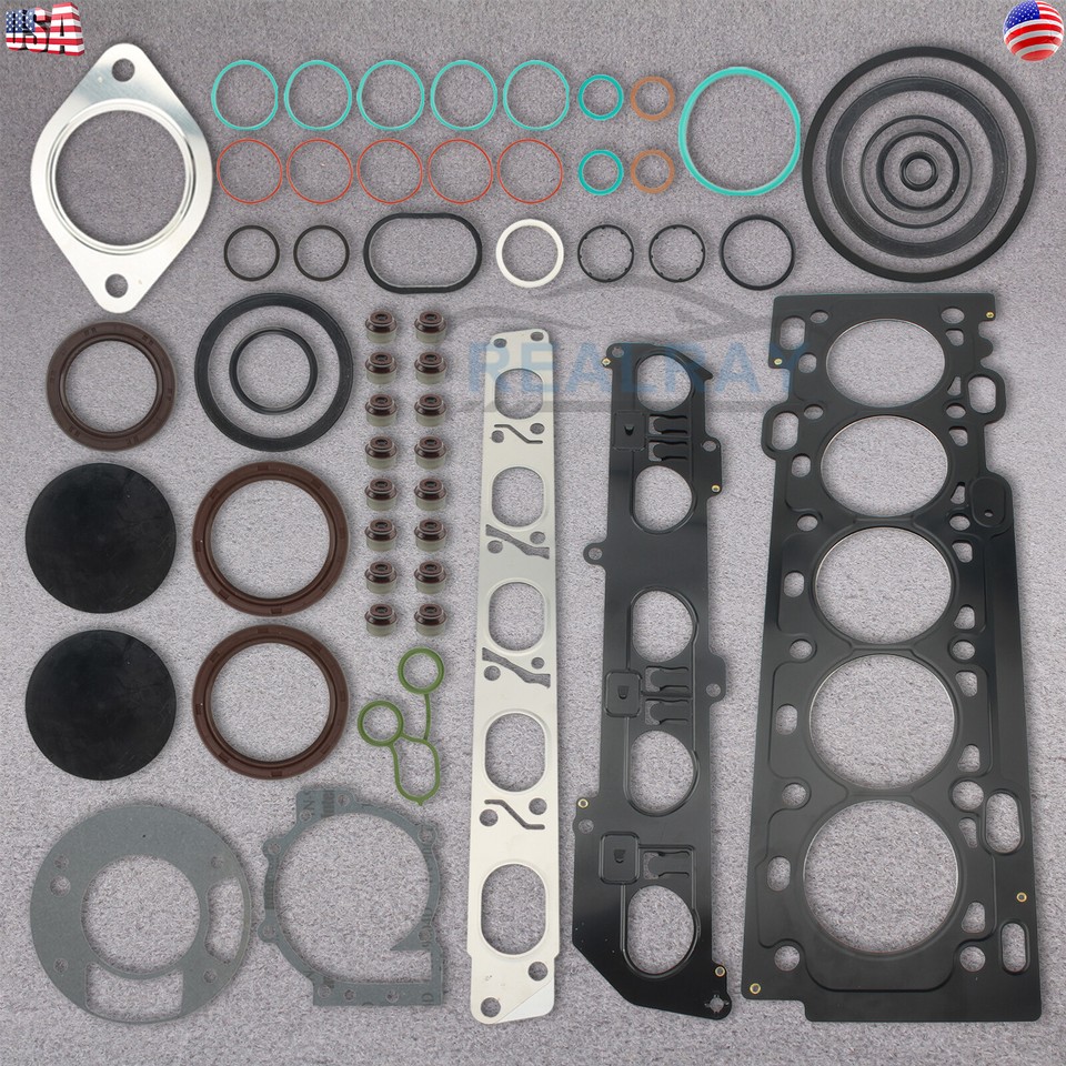HGS4504 Cylinder Head Set For 04-15 Volvo C30 C70 S40 S60 V50 2.5L L5 ...