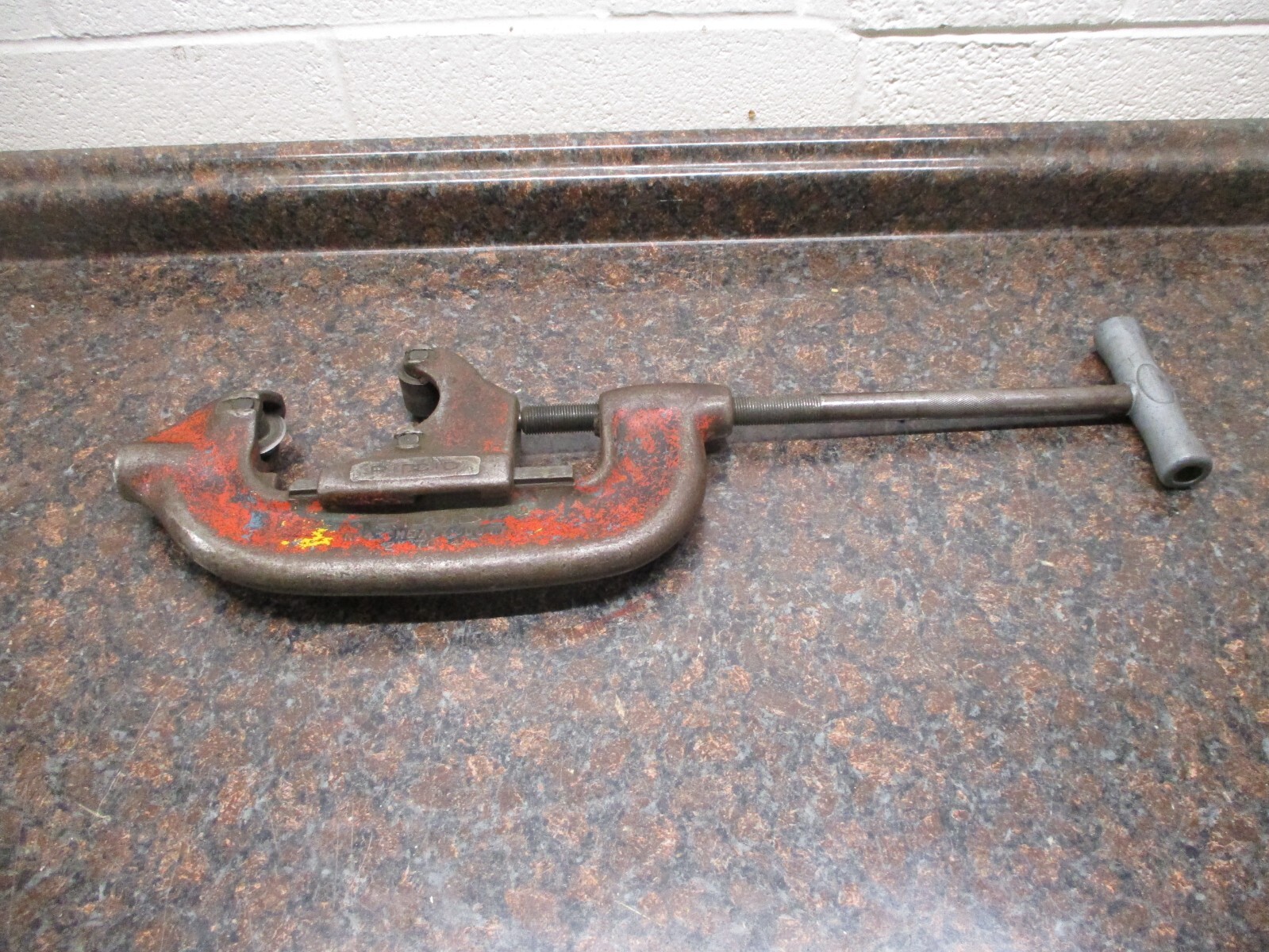 Ridgid No. 4 Heavy Duty Pipe Cutter for 2"-4" Pipe USED FREE SHIPPING ...