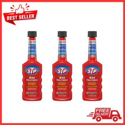 STP Gas Treatment, 5.25 Fluid Ounces Bottle, 18039, Fuel Additive ...