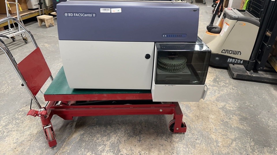 BD FACSCanto II Flow Cytometer and Fluidics with software and 8 colors ...