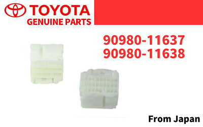 TOYOTA Genuine HOUSING, CONNECTOR 90980-11637 11980-11638 OEM Japan | eBay