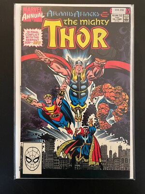 The Mighty Thor Annual 14 High Grade Marvel Comic Book D33-206 | eBay