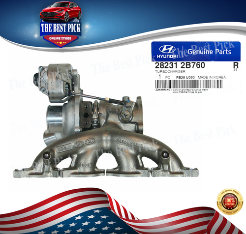 ⭐GENUINE⭐ Turbocharger for Hyundai Tucson (1.6L) 2016-2018 282312B760 ...