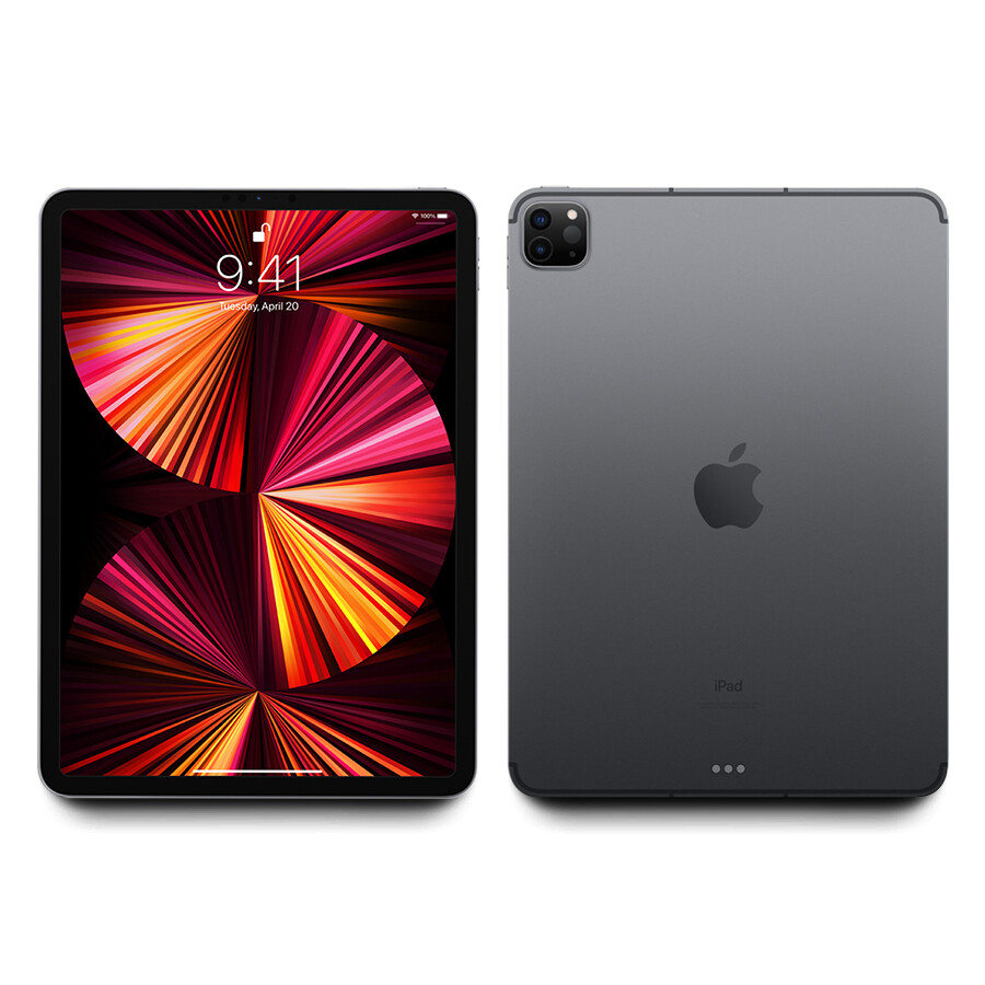 Apple iPad Pro 3rd Gen 11" MHMV3LL/A 256GB & WiFi/Unlocked (SG) 2021 w ...