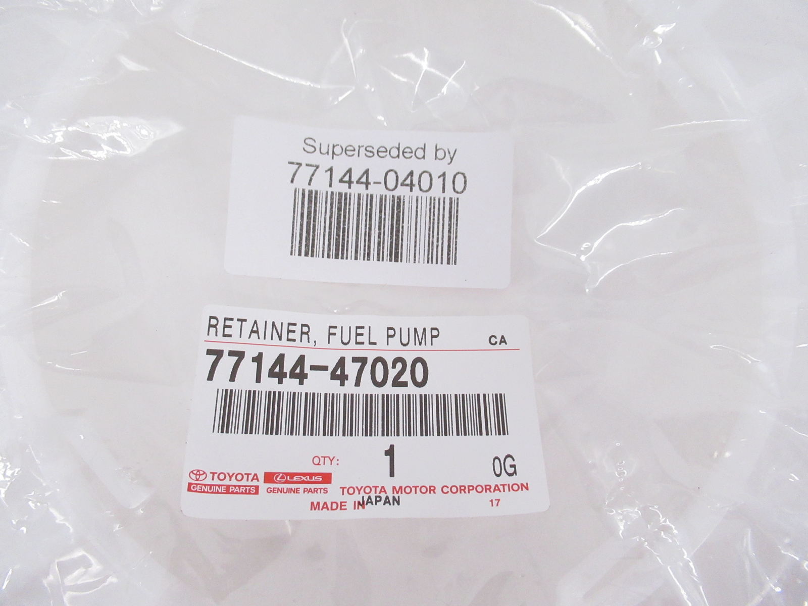 Genuine OEM Toyota 77144-04010 Fuel Tank Lock Ring | eBay