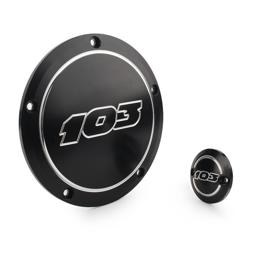 5-Hole CNC 103 Derby Timer Timing Cover Fit For Harley Electra Road ...