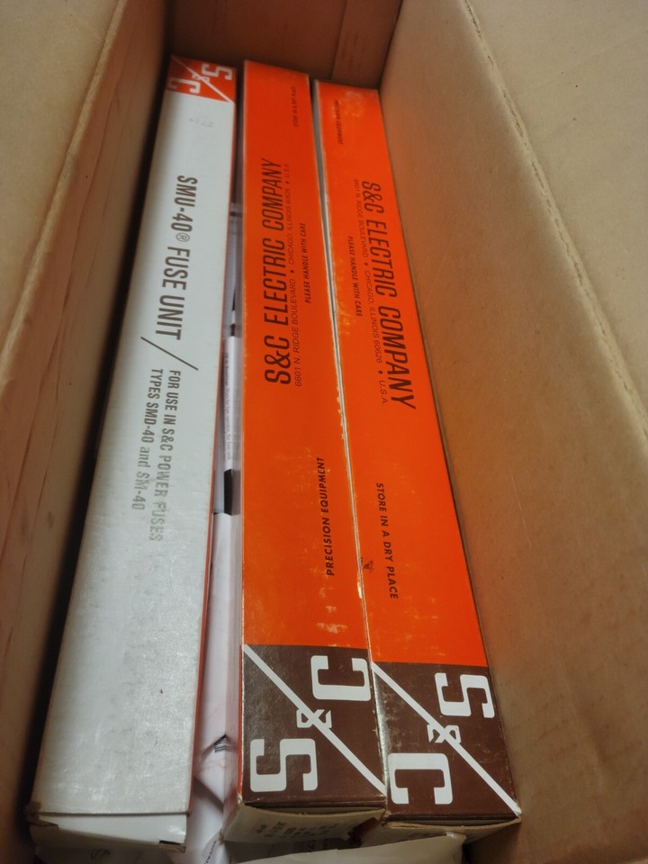 S&C SMU-40 820250 Fuse 250 Amps 5.5 Max kv | eBay