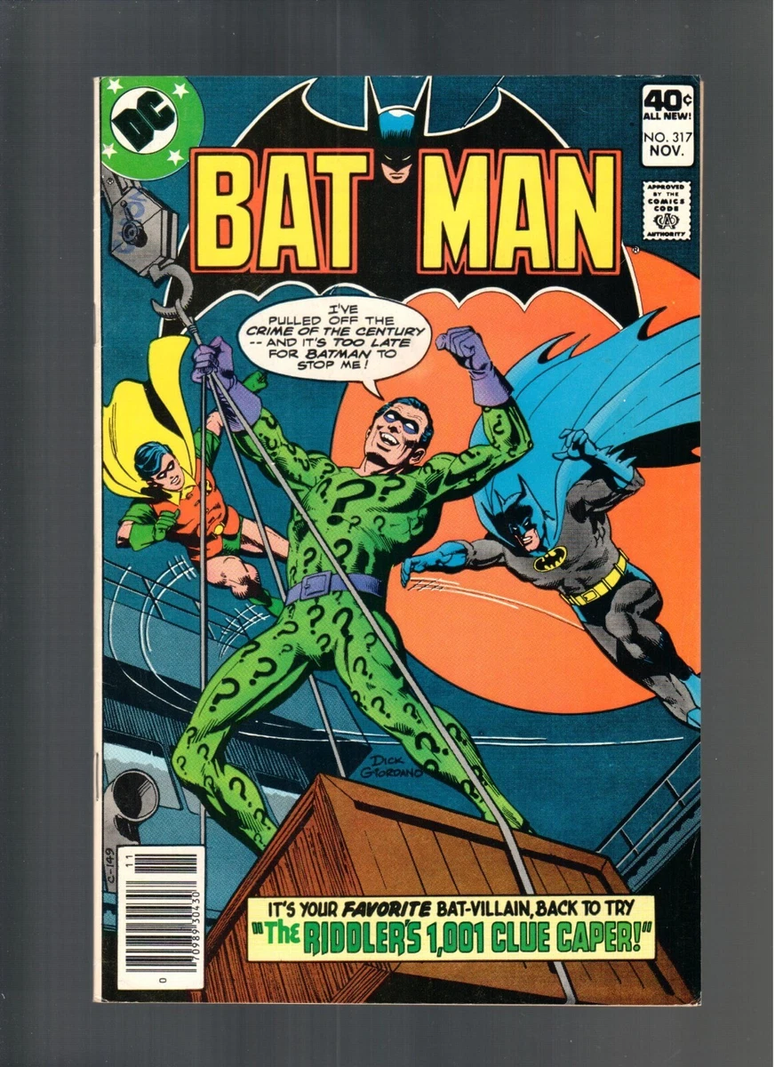 Batman Riddler Comic