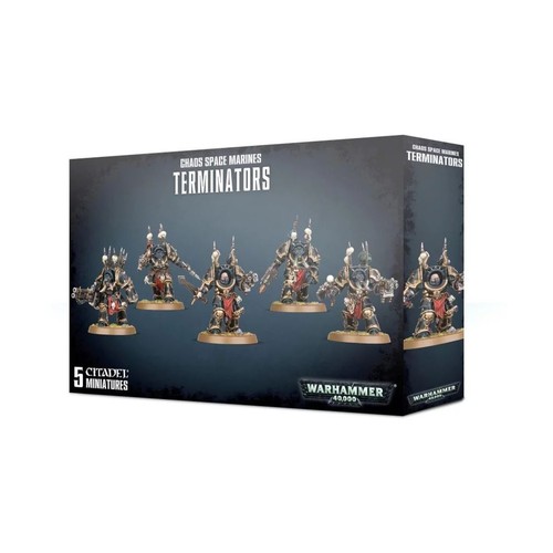 GW Chaos Space Marine 28mm Chaos Terminators (2019 Ed) SW (New) | eBay