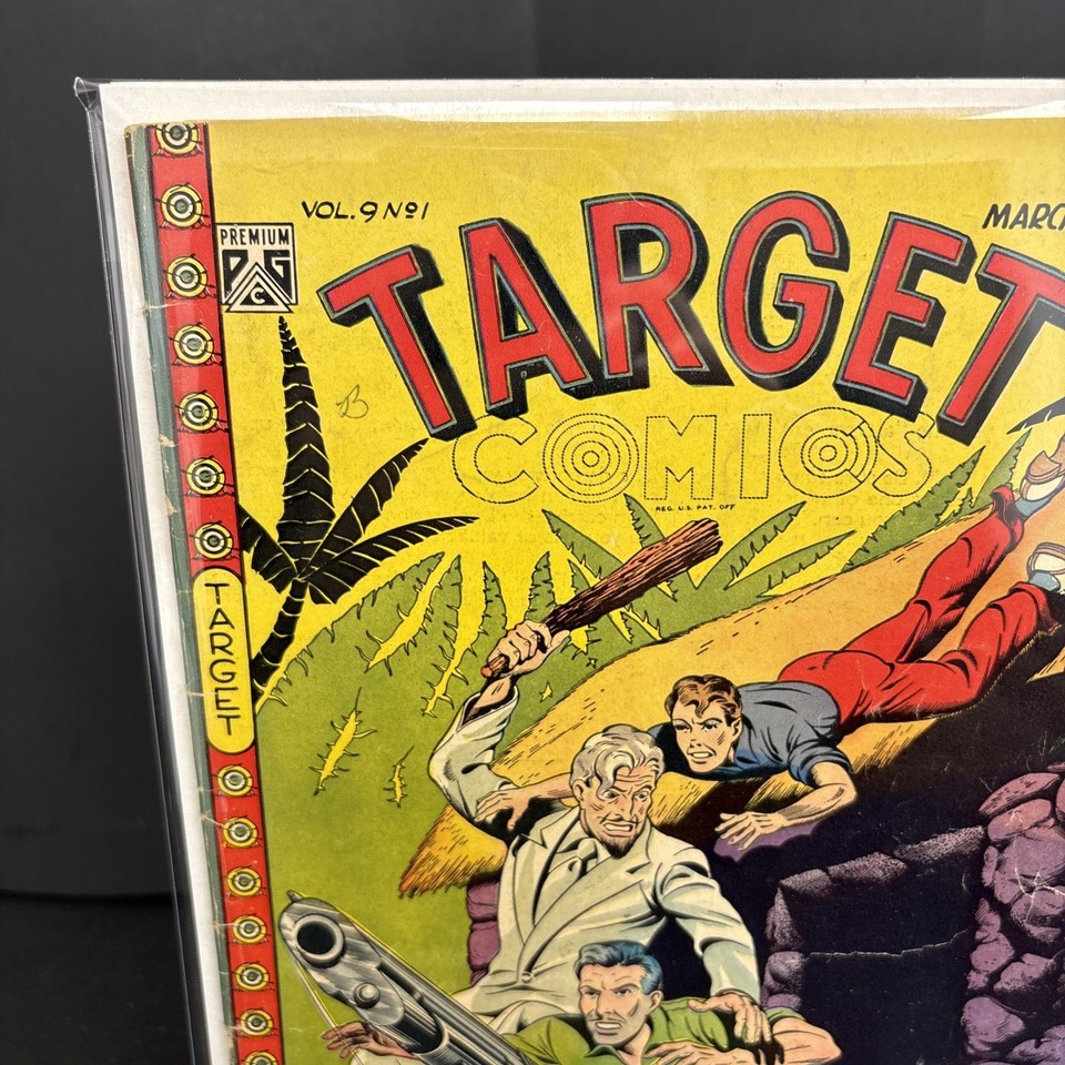 TARGET COMICS VOL.9 #1 [1948 L.B. COLE COVER! VG/FN | eBay
