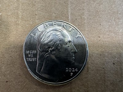 2024 P Mint Hope Quarter 'In Cod We Trust' Error Coin Dr. Murray ...