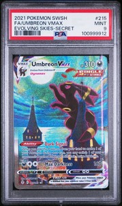 Umbreon VMAX 2021 Sword & Shield: Evolving Skies #215/203 Holo ...