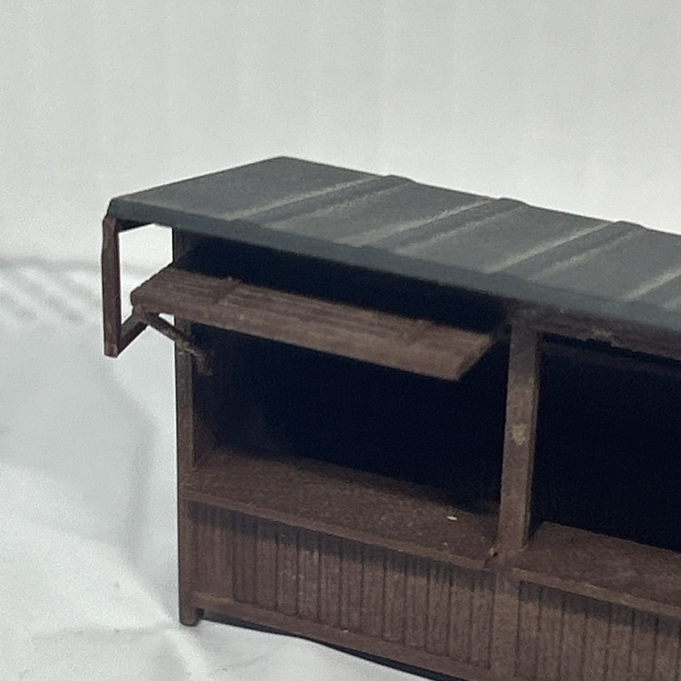 HO Scale Building Lot Concession Stand Circus Booth Food Stand Clown 1/ ...