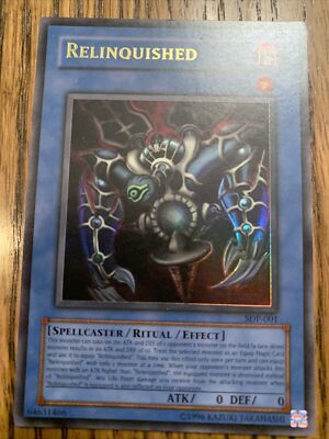 Yugioh relinquished Trading Card | eBay
