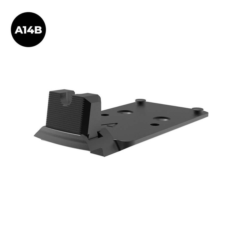 Springfield Armory AOS Agency Optic Plate A14B 1911 DS RMR SRO 407C ...