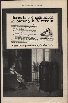 Victor Talking Machine - 1921 - Victrola - Vintage Magazine Ad | eBay