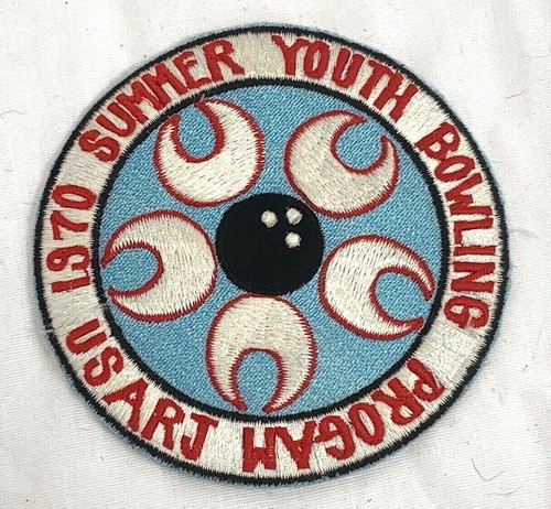 Vintage US Army USARJ Japan Youth Bowling Program Patch | eBay