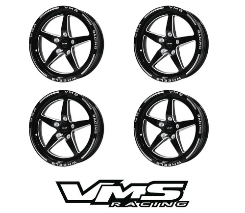 x4 VMS RACING V-STAR RIMS WHEELS SET 18X10.5 +27 ET 5X115 | eBay