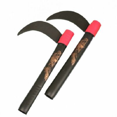 Foam Training Kama Karate Kung Fu Rubber Practice Weapons Aid Kids ...