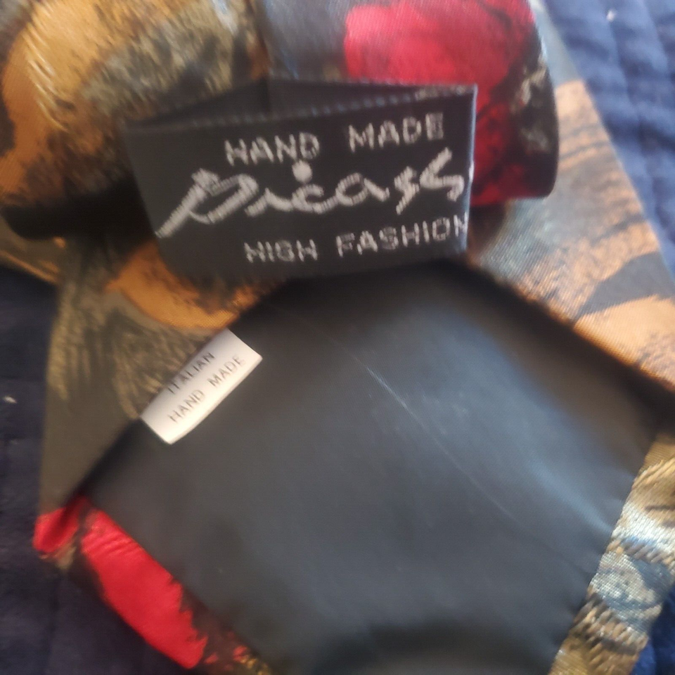 Picasso Men's Tie Hand Made High Fashion FLOWER ITALIAN VINTAGE TIE | eBay