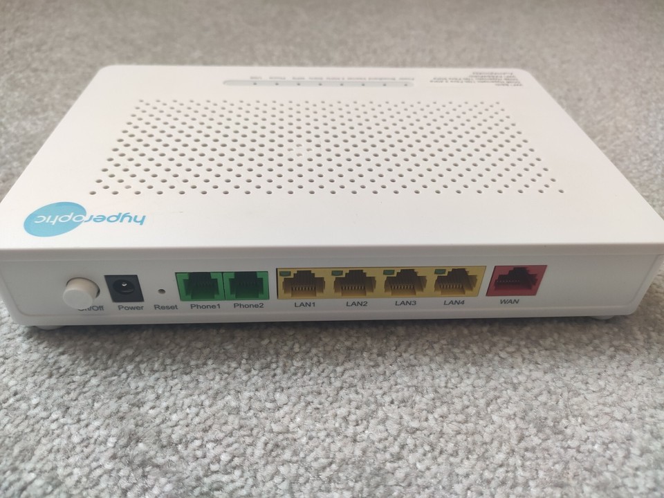 Hyperoptic ZTE ZXHN H298A Home Gateway Fiber Modem Router | eBay UK