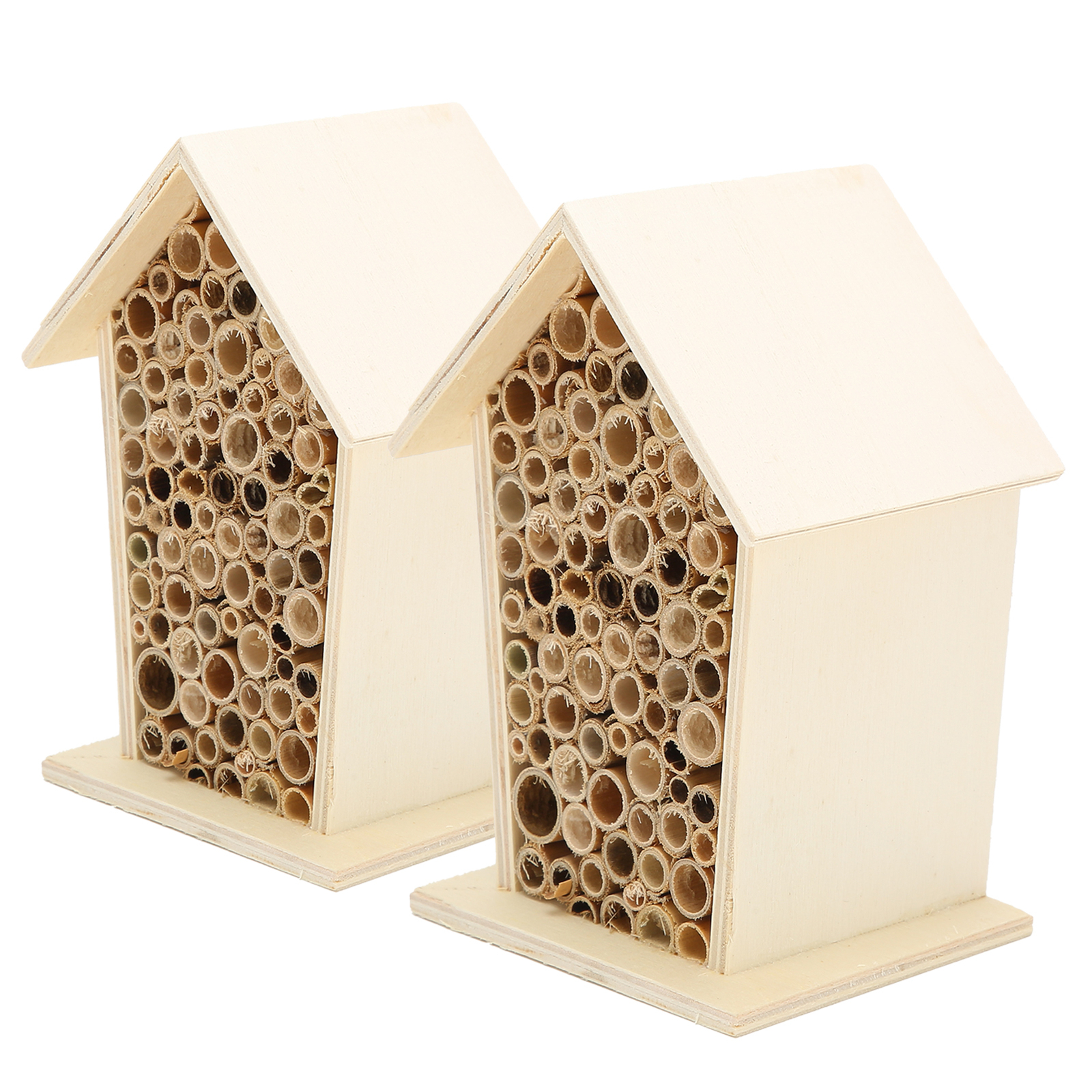 Wooden Bee House Wood Bee Room Shelter Nests Box Beekeeping Equipment ...