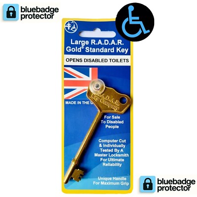 NKS GENUINE RADAR KEY For Disabled Toilet Bathroom Door Access Easy ...