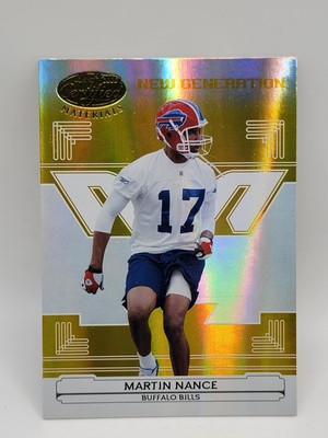 2006 Leaf Certified Materials #177 Martin Nance Gold /25 | eBay