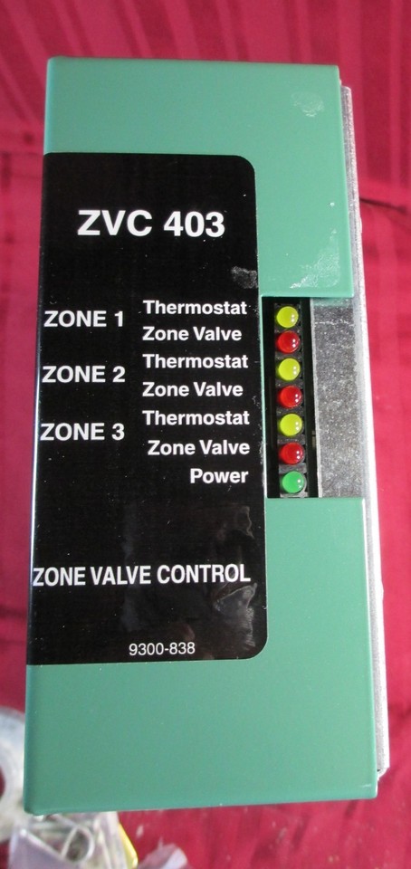 Taco Zvc403 Three (3) Zone VALVE Switching Relay Boiler Control ...