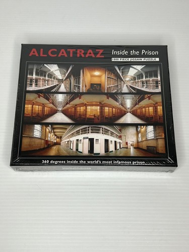 Alcatraz Inside the Prison 360 Degrees 1000 Piece Jigsaw Puzzle Brand ...