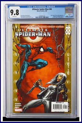 Ultimate Spider-Man #88 CGC Graded 9.8 Marvel 2006 Flipbook Cover Comic ...