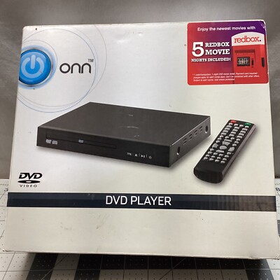 Onn DVD Player with RCA Cables and Remote Control New in box | eBay