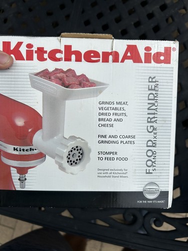 KitchenAid Stand Mixer Attachment Food Grinder FGA White | eBay