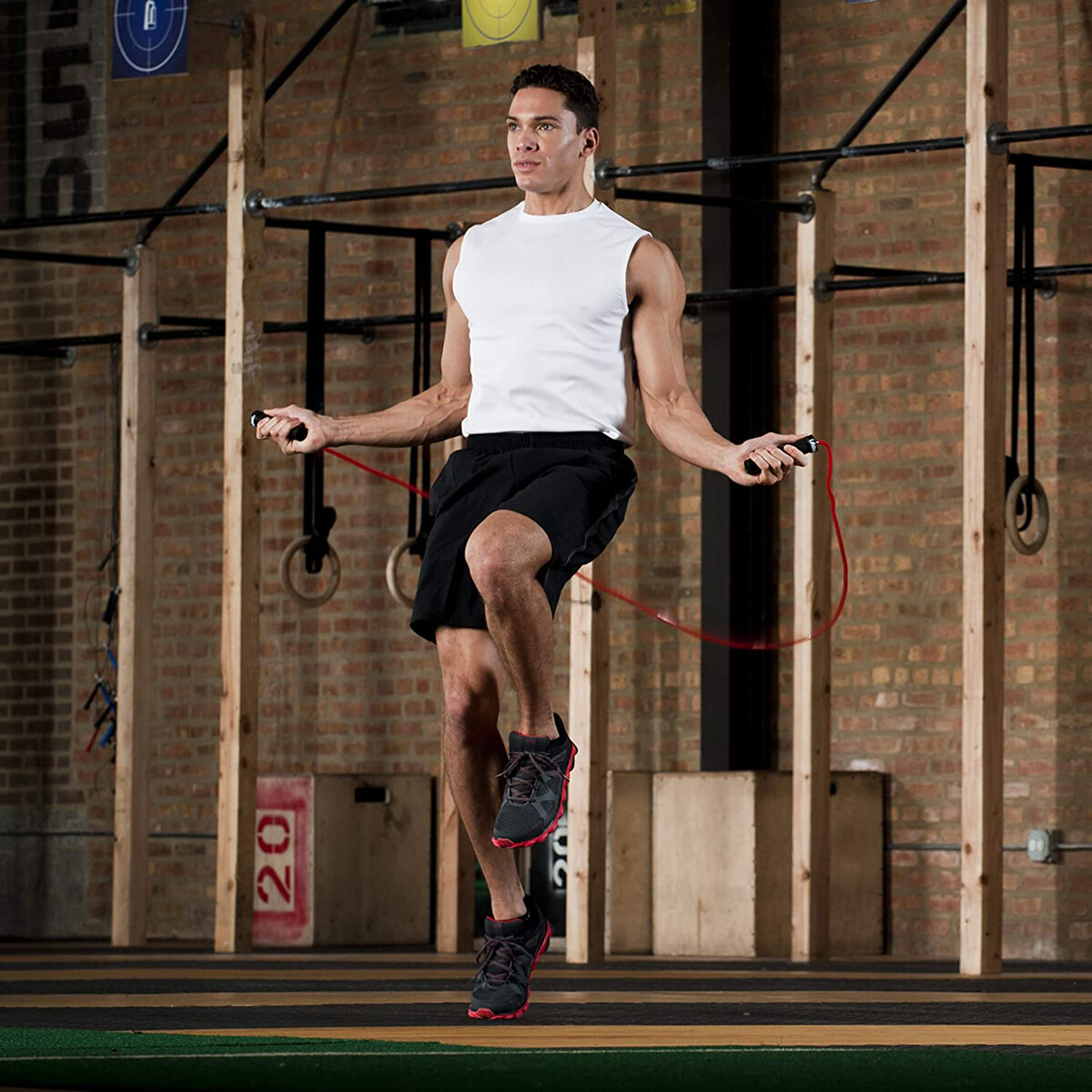 Lifeline USA Weighted Speed Jump Rope - Heavy 0.75 lbs - Red | eBay