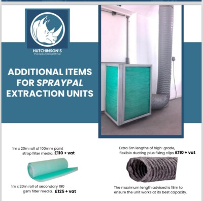 PORTABLE EXTRACTION FILTER UNIT PAINT FUME DUST EXTRACTION MACHINE ONLY ...