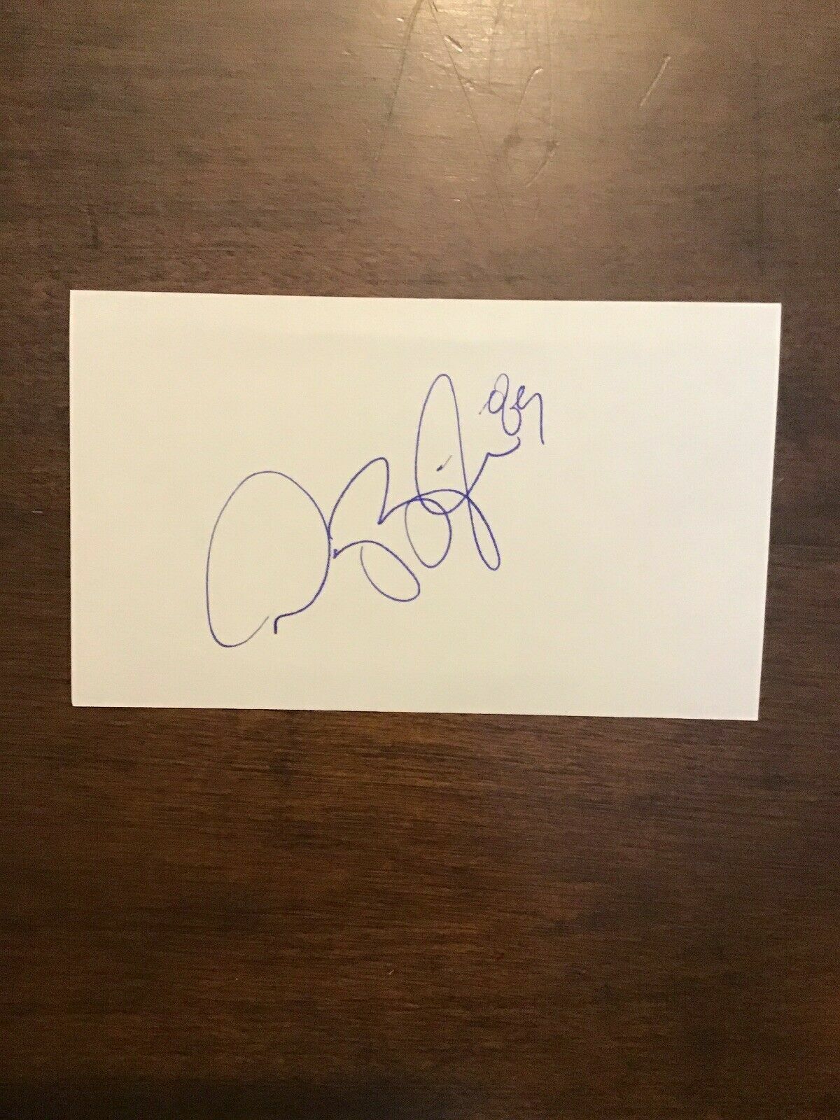 DOUG ZEIGLER - MISSISSIPPI FOOTBALL - AUTHENTIC AUTOGRAPH SIGNED ...