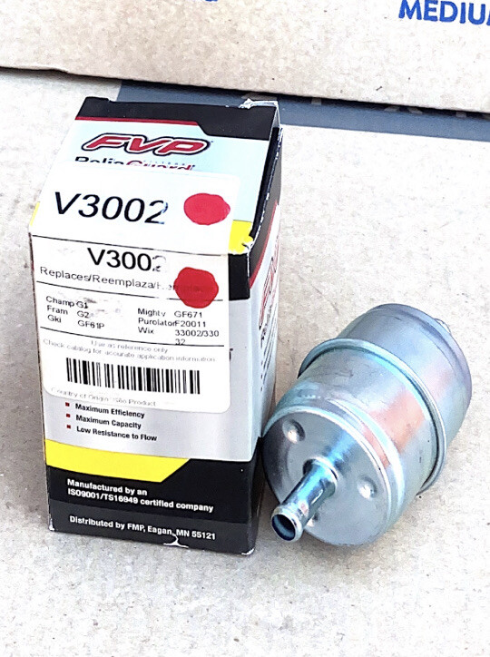 NAPA 3002 - Fuel filter cross reference