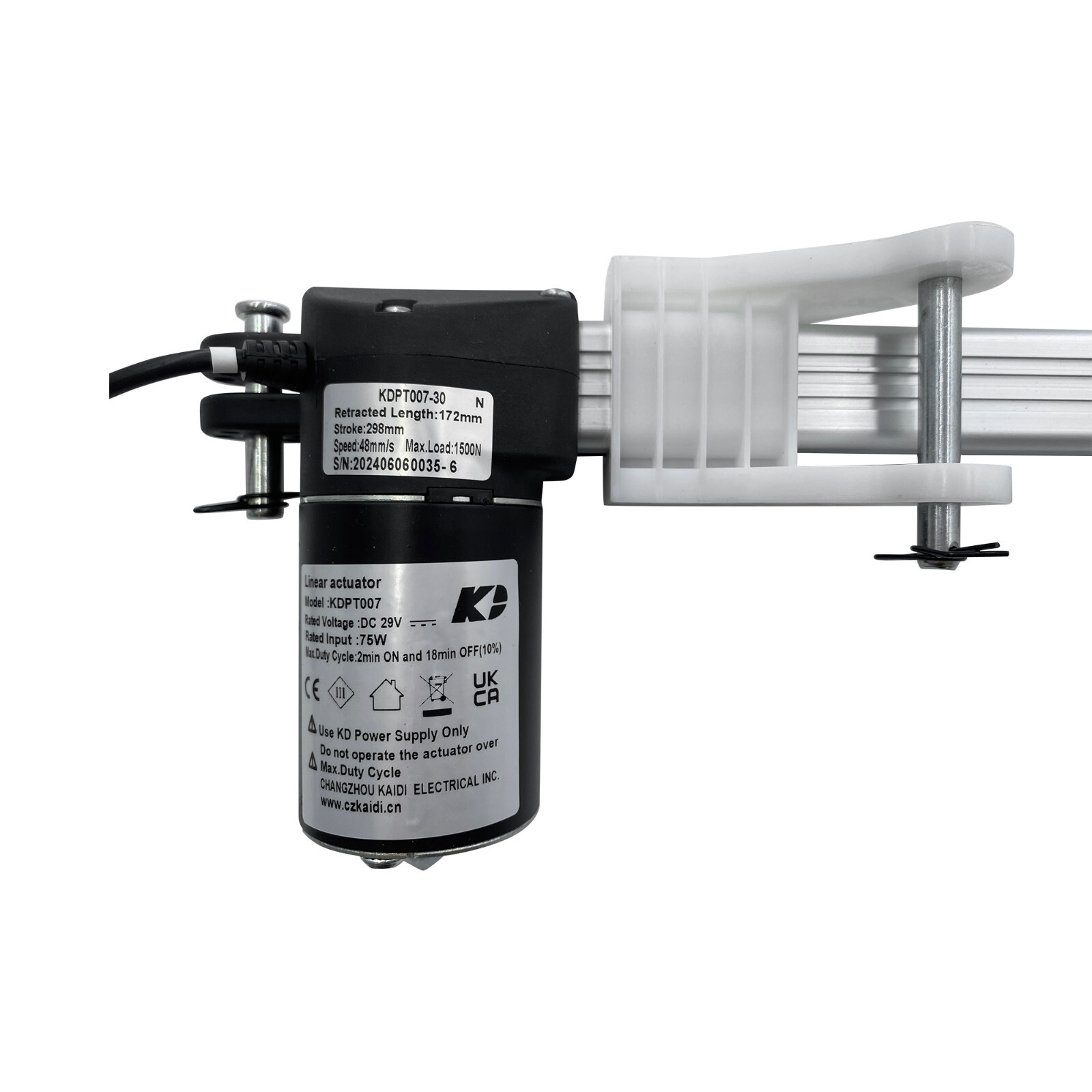 Power Recliner Lift Chair Kaidi Linear Motor Actuator Model KDPT007 ...