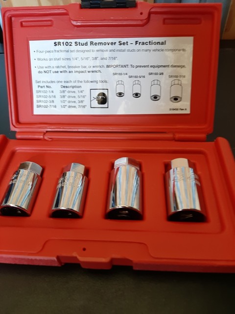 Matco Tools SR102 SAE Fractional Stud Remover Set for sale online | eBay