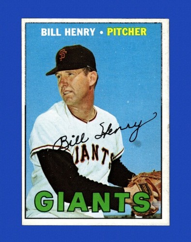 1967 Topps Set-Break #579 Bill Henry VG-VGEX *GMCARDS* | eBay
