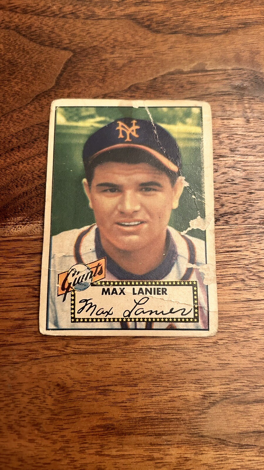 1952 Topps #101 Max Lanier New York Giants | eBay