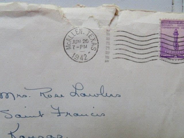 MOORE FIELD MISSION, TEXAS 1942 ENVELOPE | eBay