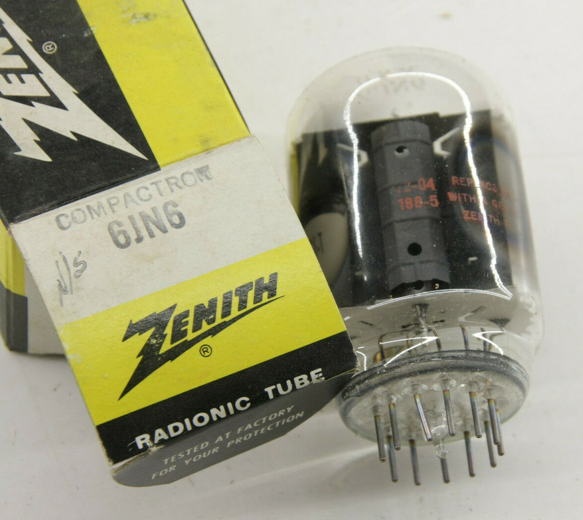 Zenith - 6JN6 - Radionic Vacuum/Radio Tube - Old Stock - L06R | eBay