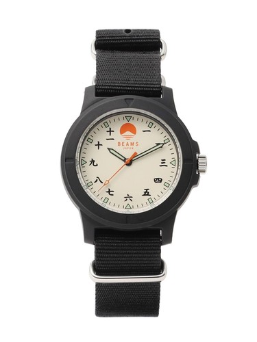 BEAMS Original Watch Kanji Mt Fuji Made In Japan Special Limited ...