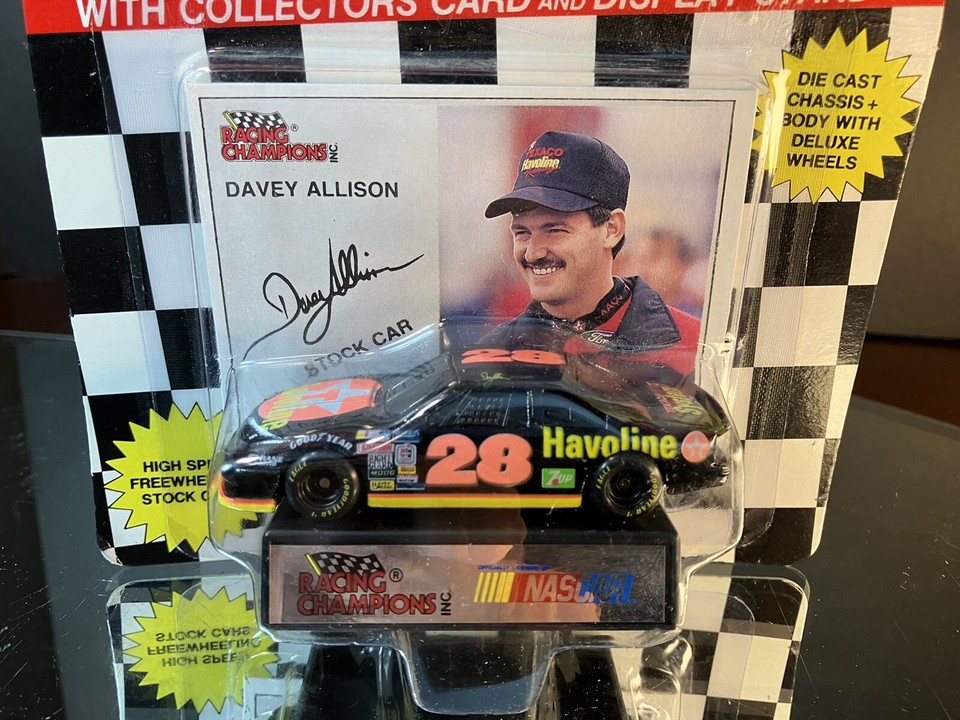 Davey Allison #28 Texaco Havoline 1993 Ford Thunderbird Tampo Stickers ...