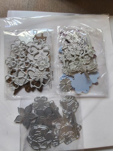 Huge Bundle Of Flower Dies Craft Room Clear Out. Sizzix, Tim Holtz, And ...