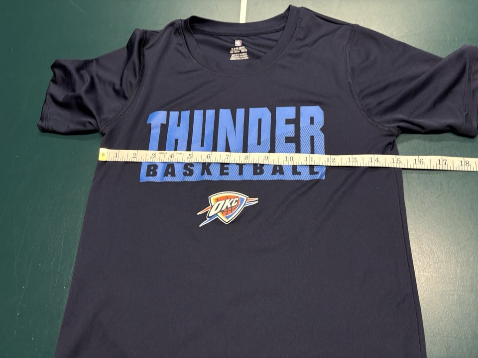 Oklahoma City Thunder NBA Brand Youth Short Sleeve Shirt Size Medium 10 ...