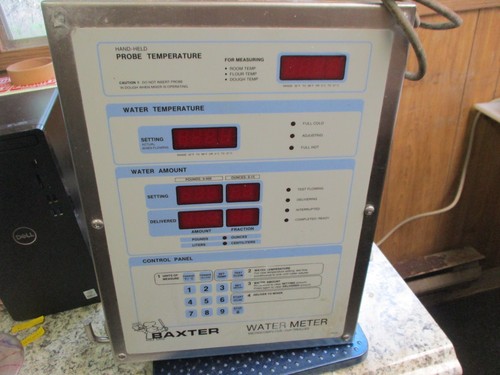 BAXTER WATER METER MICROCOMPUTER CONTROLLED 120V 1/2AMP 60W SP600-M1/M3 ...