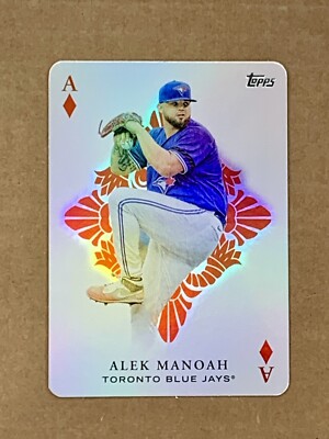2023 Topps Series 1 - All Aces - Alek Manoah Toronto Blue Jays Ace Of ...