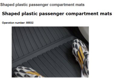 Genuine Volvo XC90 All Weather Rubber Floor Mats Charcoal 5pc 2016-2023 ...